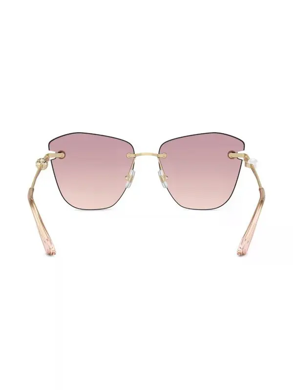 JIMMY CHOO Butterfly Frame Sunglasses