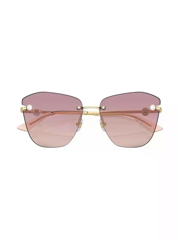 JIMMY CHOO Butterfly Frame Sunglasses