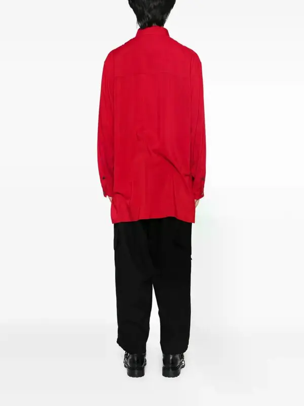 Yohji Yamamoto Spread-collar Shirt