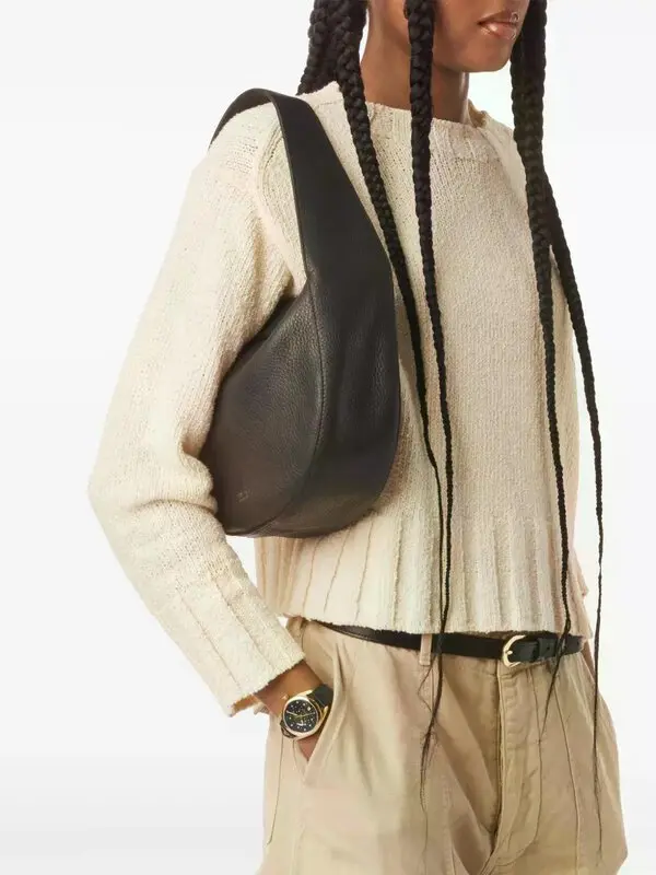 Shinola Grained-leather Shoulder Bag