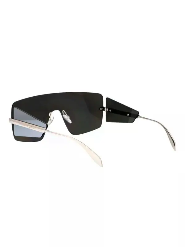 Alexander McQueen Mirrored Shield-frame Sunglasses