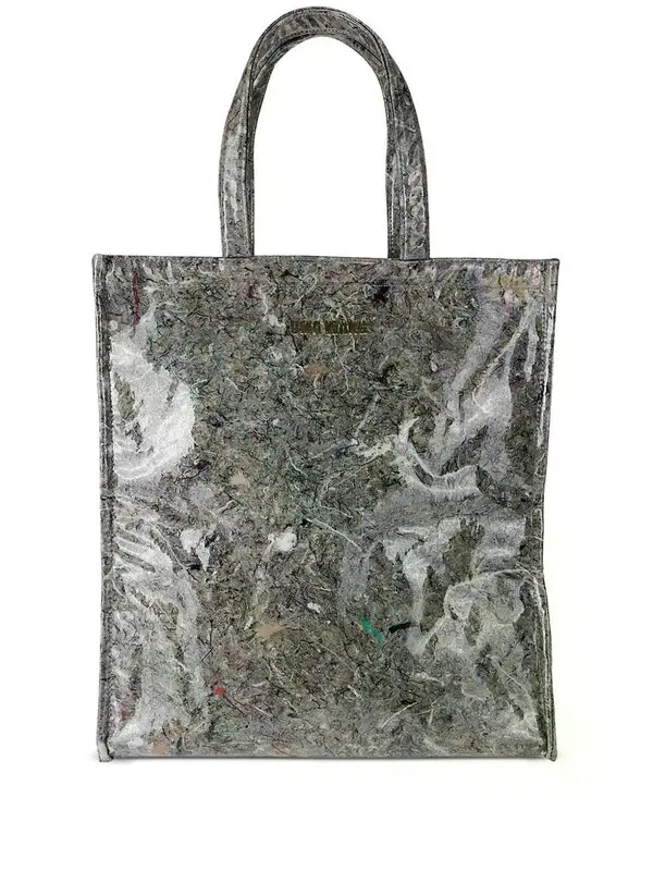 UMA WANG Abstract Print Tote Bag