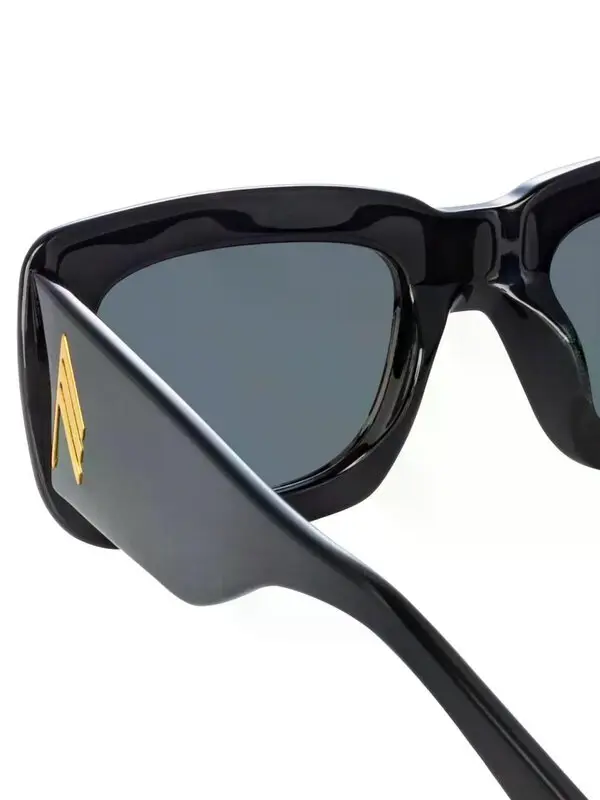 Linda Farrow Marfa Rectangle-frame Sunglasses