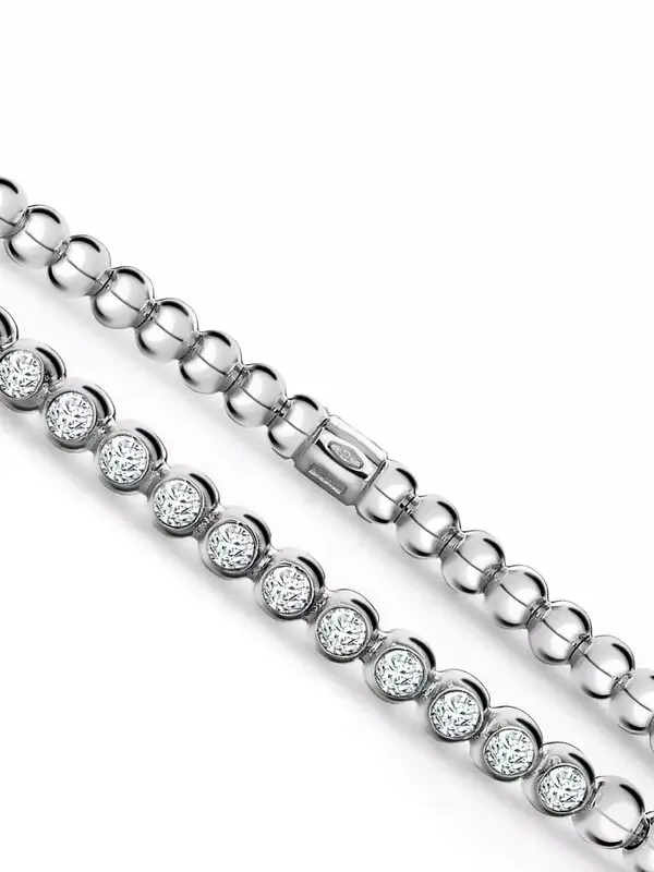 PRAGNELL 18kt White Gold Diamond Bangle