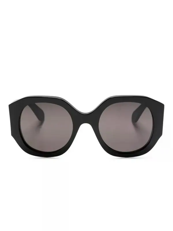 Chloé Oversized Round-frame Sunglasses - Black