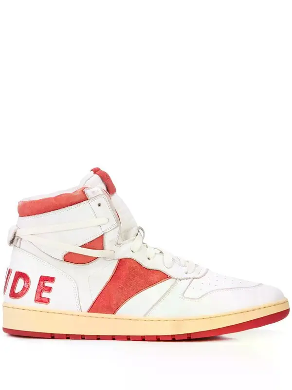 Rhude Bball Hi-top Sneakers