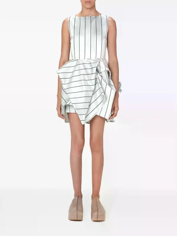 JW Anderson Sleeveless Peplum Minidress