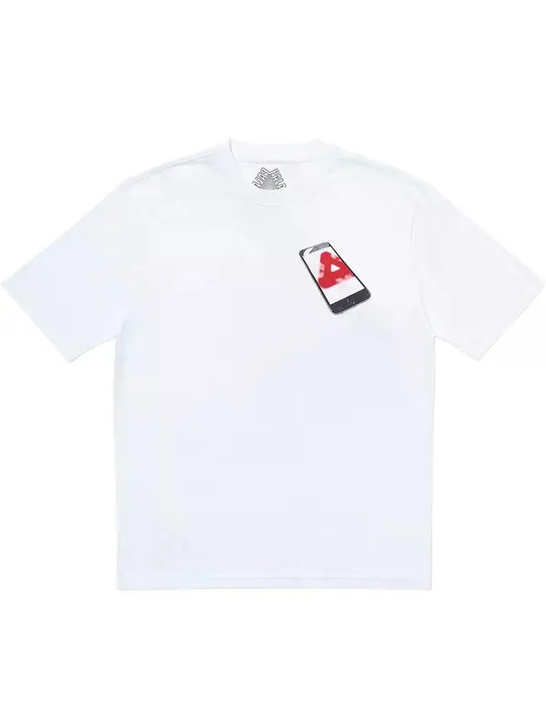 PALACE Tri-phone Graphic-print T-shirt - White