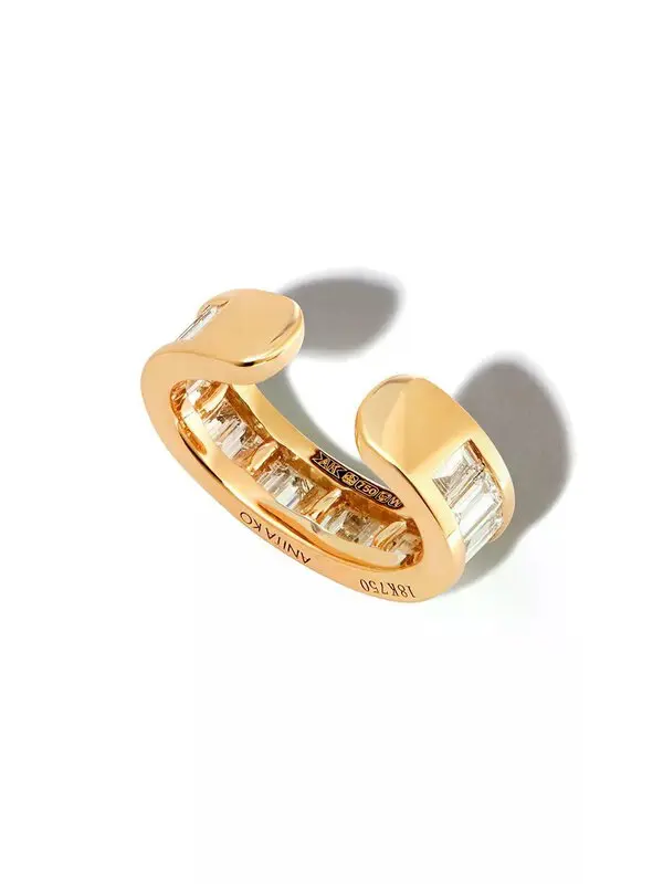 ANITA KO 18kt Yellow Diamond Ear Cuff