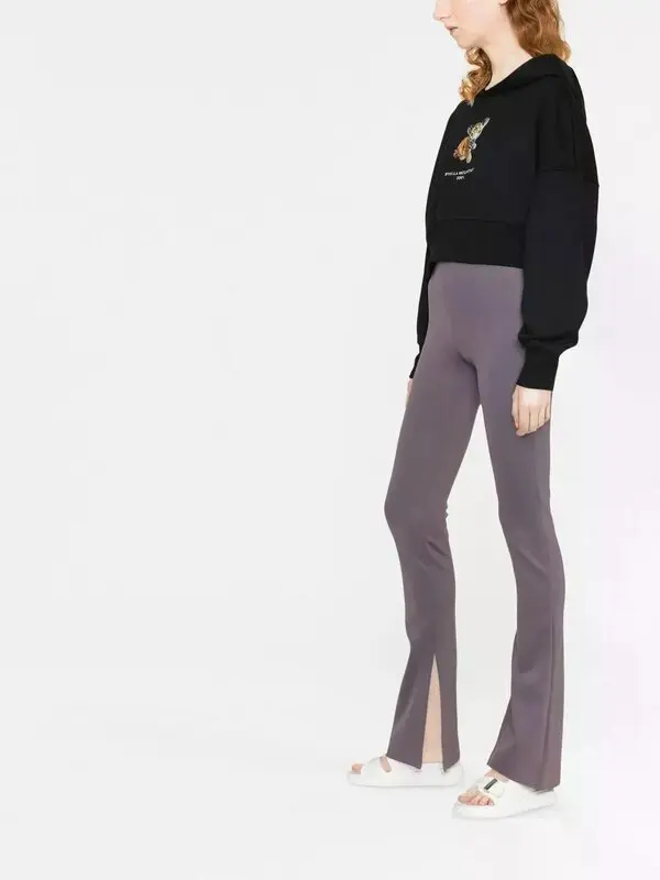 Stella McCartney Tiger Print Cropped Hoodie