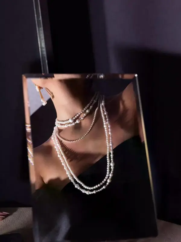 Mizuki 14kt Yellow Freshwater Pearl Necklace