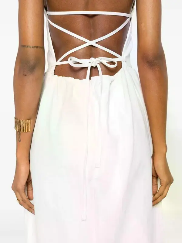Max Mara Europa Canvas Maxi Dress