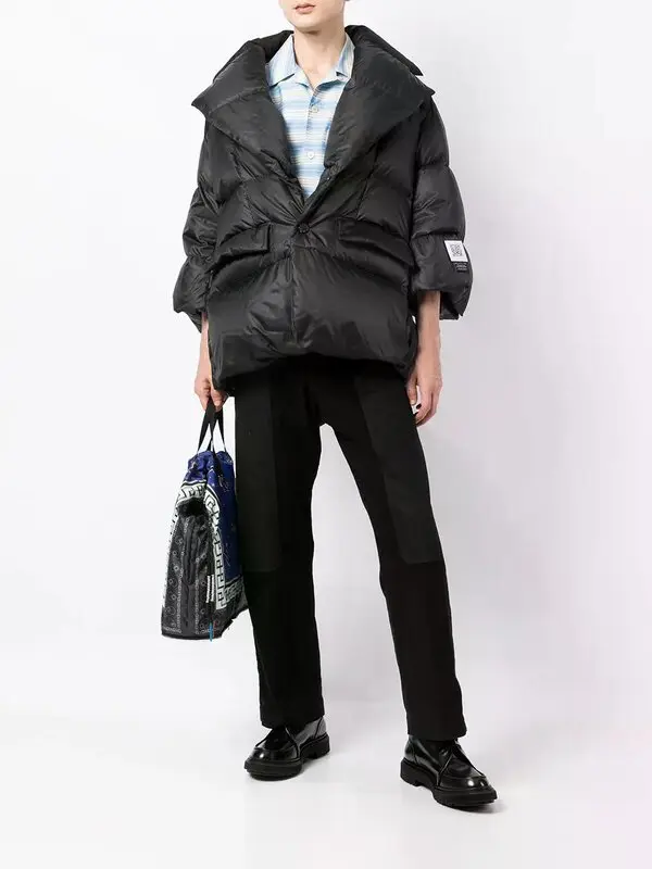 FUMITO GANRYU Quilted Oversized Jacket