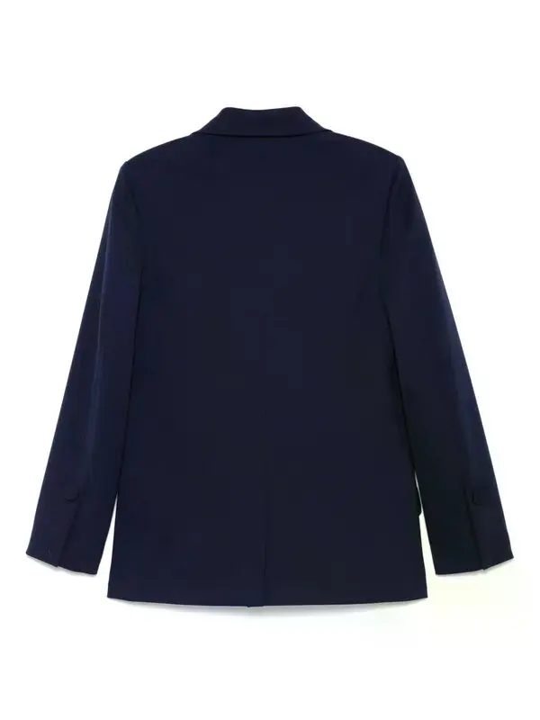 Another Tomorrow Double-breasted Blazer