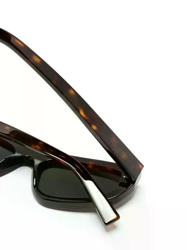 Saint Laurent Nova D-frame Tortoiseshell Sunglasses