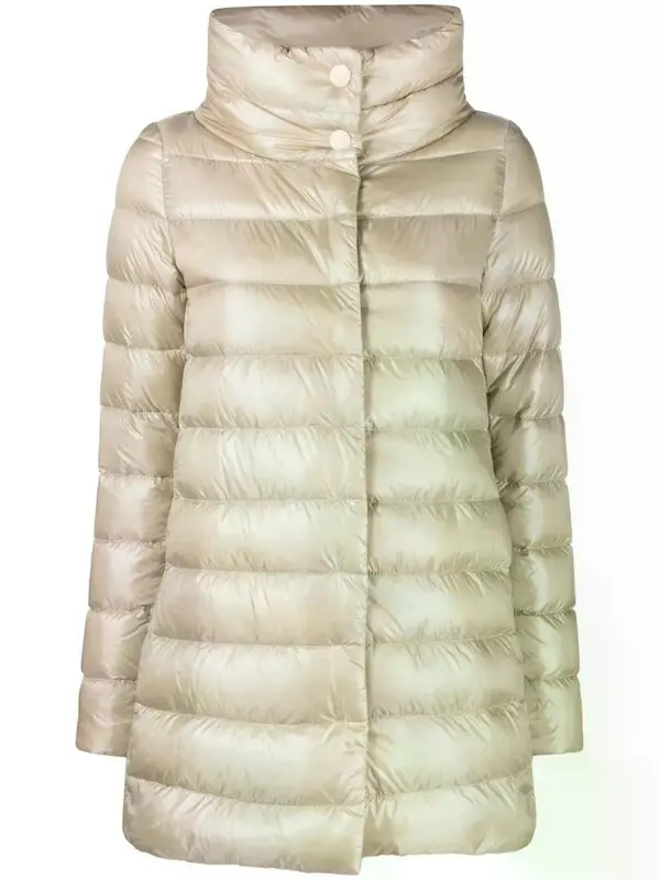Herno Amelia Padded Down Coat - Neutrals