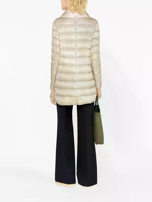 Herno Amelia Padded Down Coat - Neutrals