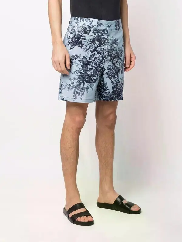 Erdem Floral Print Bermuda Shorts