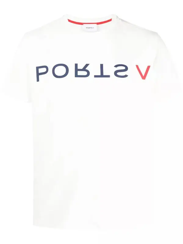 PORTS V Logo-print T-shirt