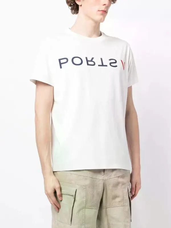 PORTS V Logo-print T-shirt