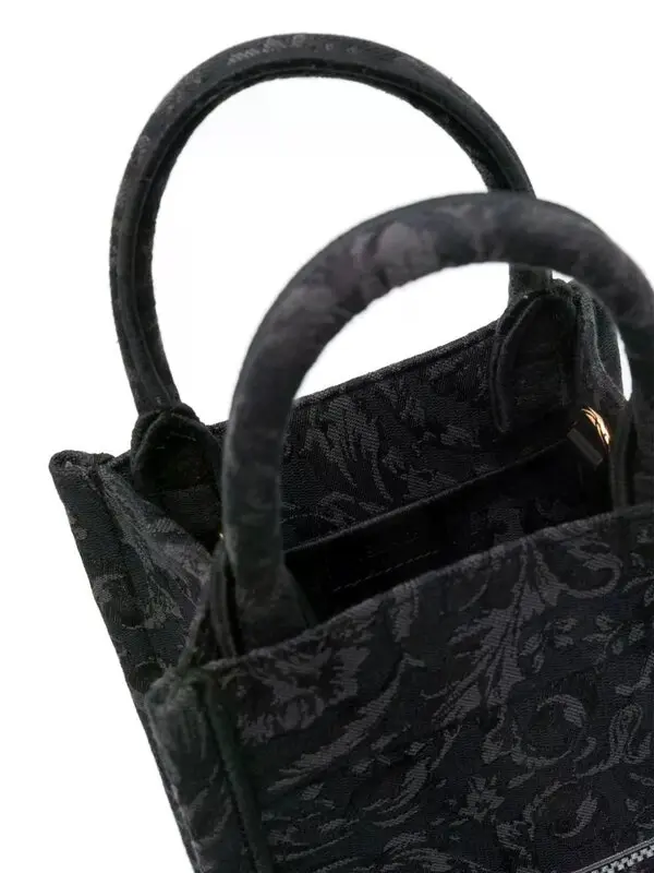 Versace Mini Barocco Athena Jacquard Tote Bag