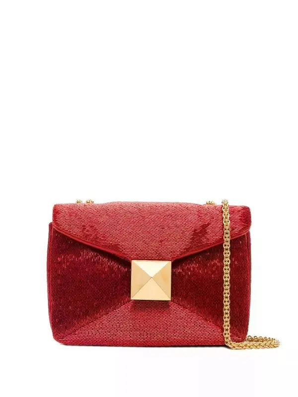 Valentino Garavani One Stud Crossbody Bag - Red