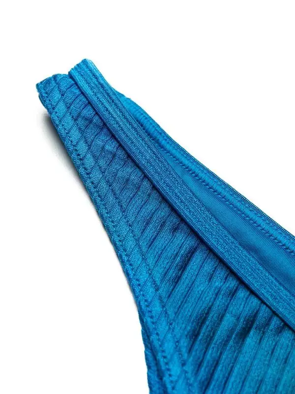 Calvin Klein Ribbed-detail Bikini Bottoms