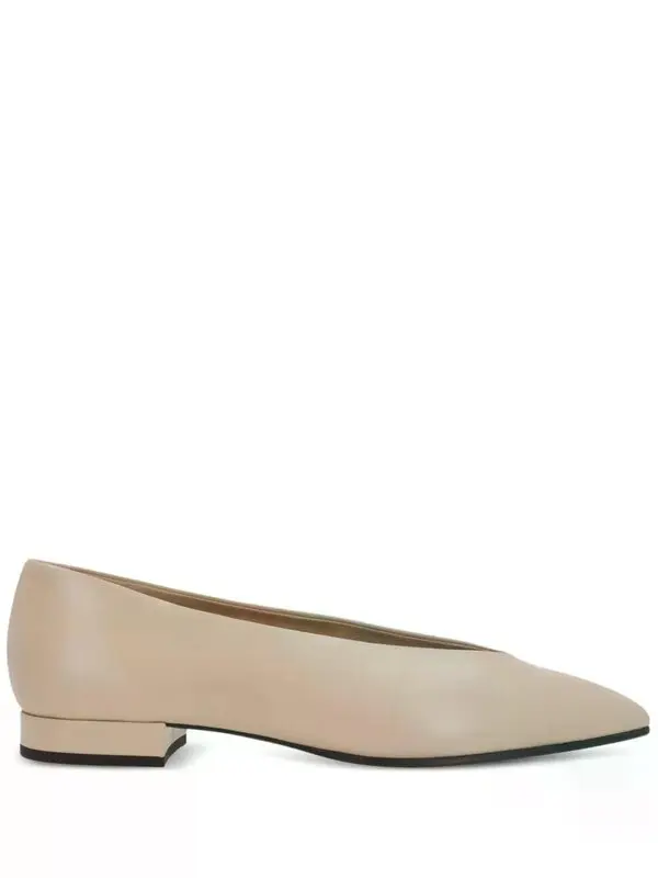 Loro Piana Rebecca Ballerina Shoes - Neutrals