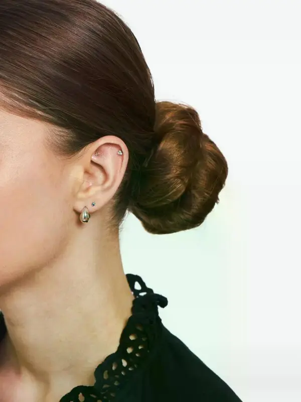 DINNY HALL Mini Scoop Earrings