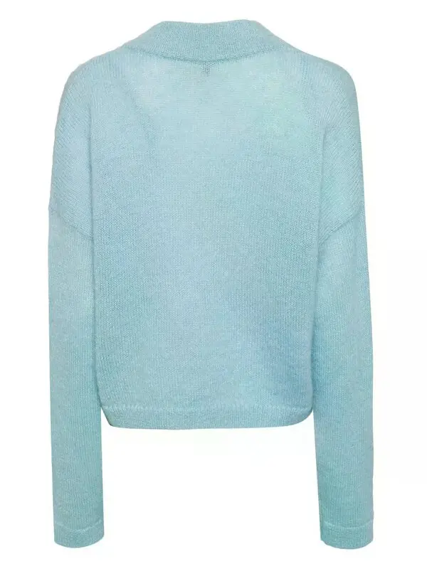 ONEFIFTEEN Patterned V-neck Jumper