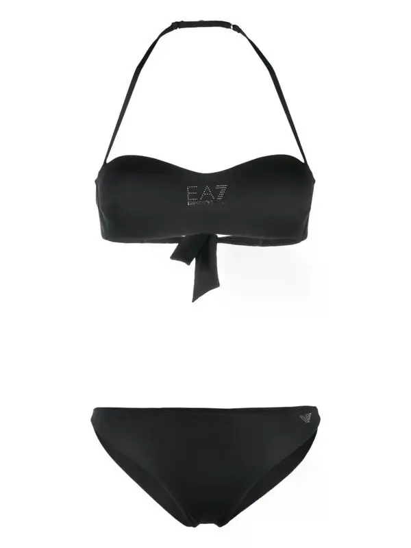 EA7 Embellished Bikini Set - Black