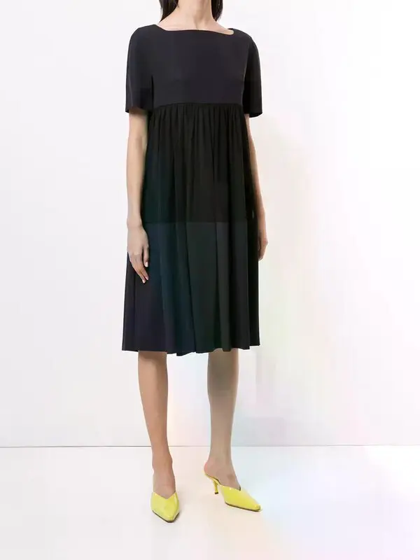 Delpozo Colour-block Midi Dress