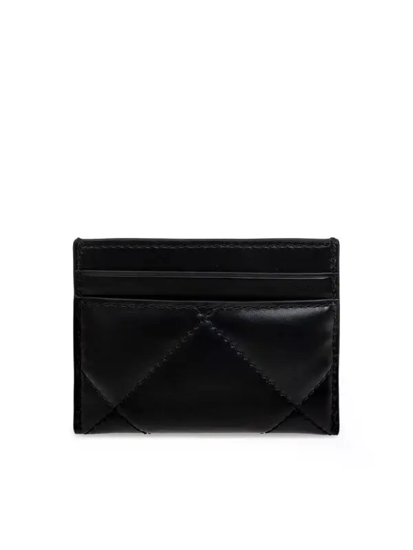 Tory Burch Kira Logo-plaque Card Holder - Black