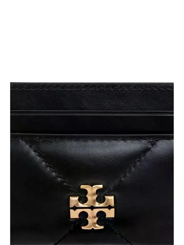 Tory Burch Kira Logo-plaque Card Holder - Black