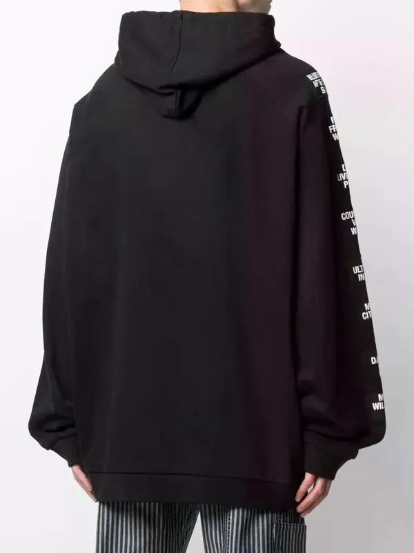Raf Simons Oversized Patch-embellished Hoodie