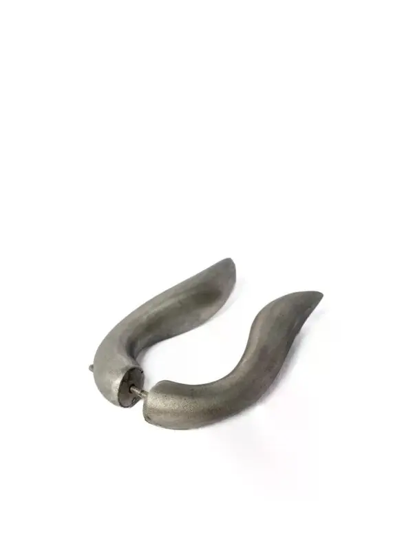 PARTS OF FOUR Hathor Matte-finish Earring - Silver