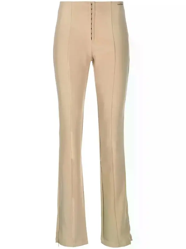Calvin Klein High-waisted Slim-cut Trousers