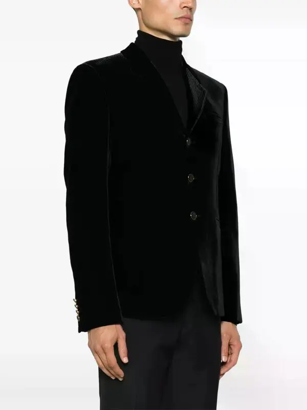 Saint Laurent Velour Blazer