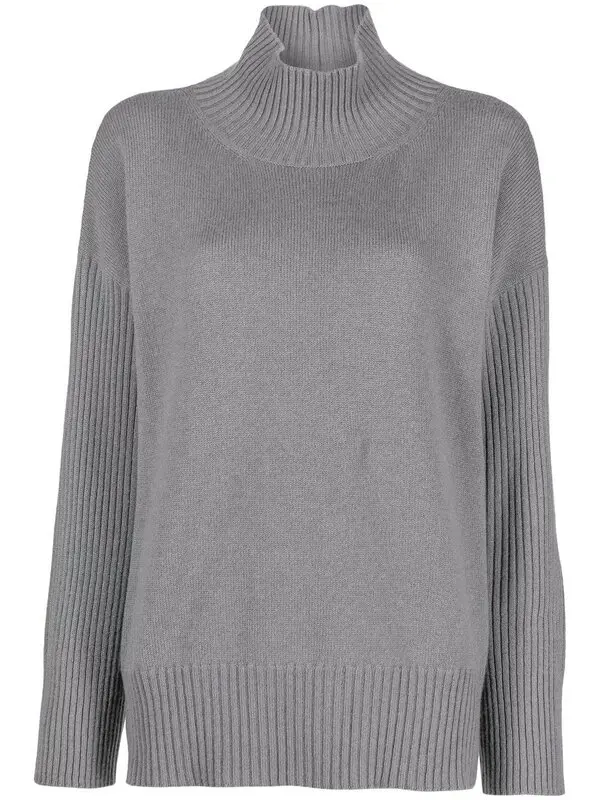 Lorena Antoniazzi Cashmere Knitted Jumper - Grey