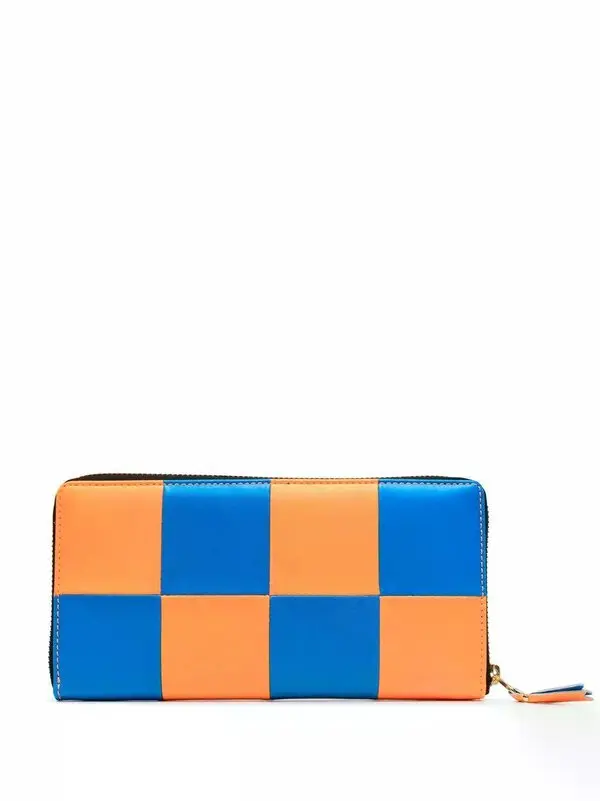 Comme Des Garçons Cdg Fluo Squares Wallet
