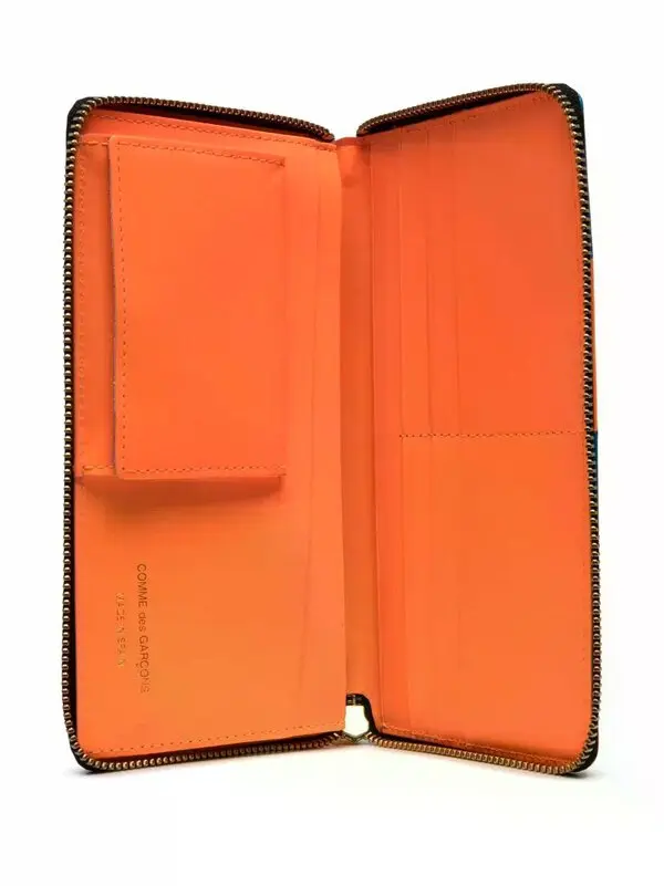 Comme Des Garçons Cdg Fluo Squares Wallet