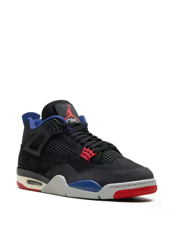 JORDAN Air 4 Rare Air /fire Red/deep Royal Blue/dark Smoke Grey/tech Grey Sneakers - Black