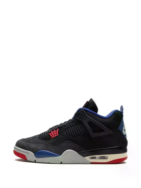 JORDAN Air 4 Rare Air /fire Red/deep Royal Blue/dark Smoke Grey/tech Grey Sneakers - Black