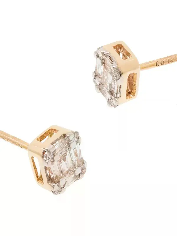 Adina Reyter 14kt Yellow Diamond Stud Earrings