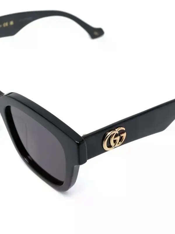 Gucci Double G Square Frame Sunglasses