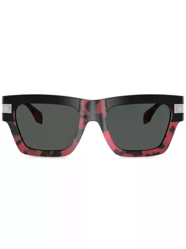 Versace Square Frame Sunglasses - Black