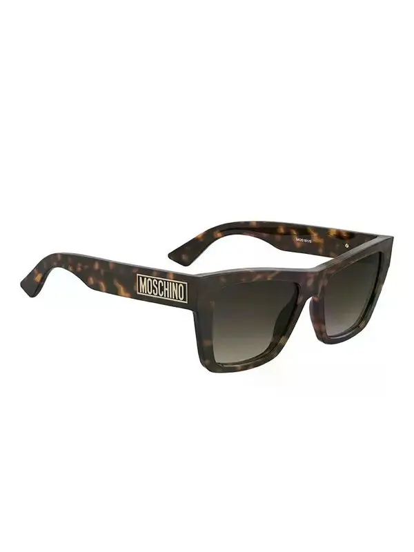 Moschino Square-frame Sunglasses - Brown
