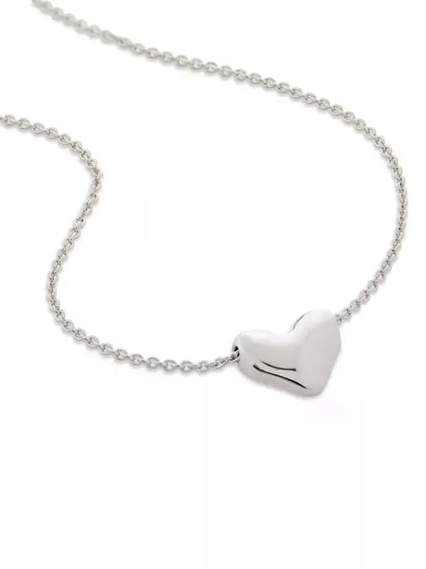 Monica Vinader Sterling Heart Charm Necklace