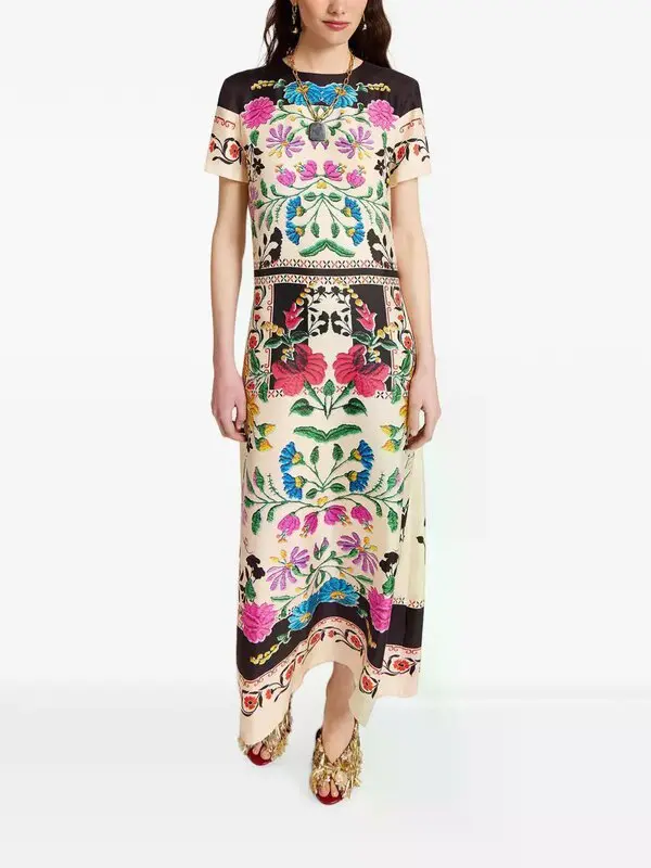 La DoubleJ Swing Maxi Dress - Blue