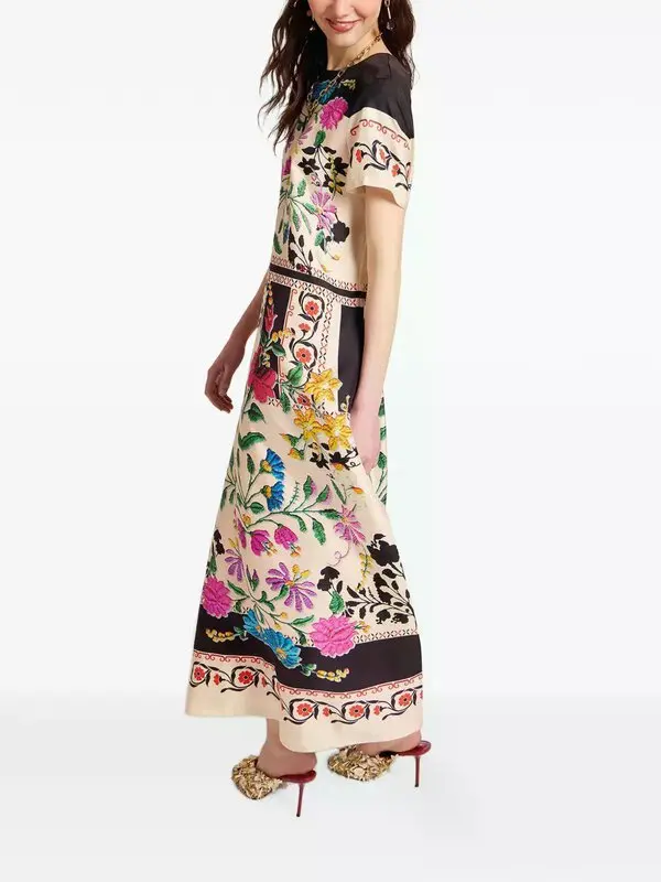 La DoubleJ Swing Maxi Dress - Blue